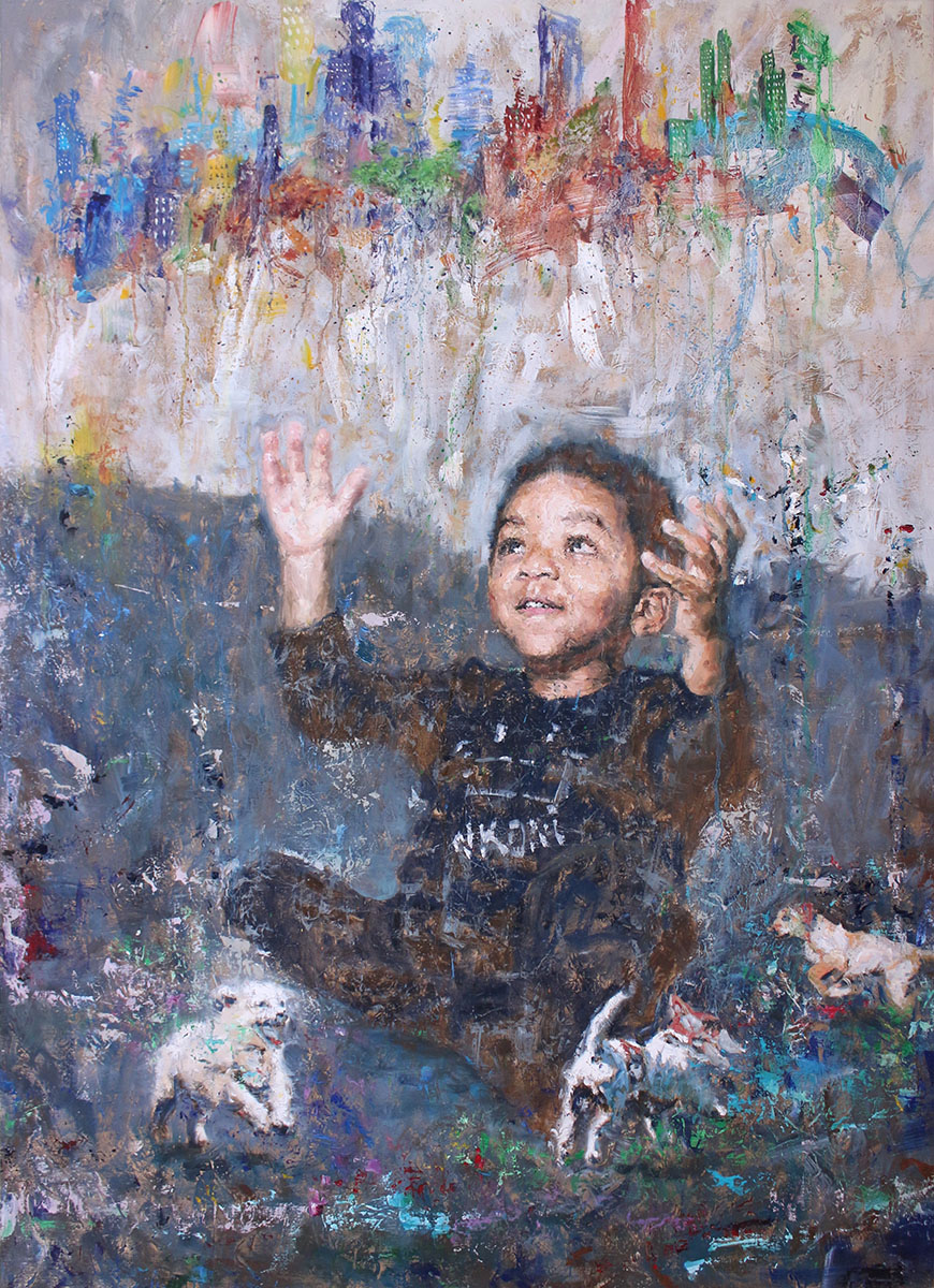 Bébés géants • Duy Tran - artiste